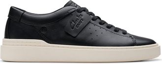 Clarks Homme Craft Swift Basket, Cuir Noir, 40 EU