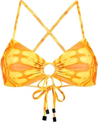 OAS Oas, Femme, Maillots de bain, Multicolore, Taille: 38 FR Primavera / Estate - Top Costume da Bagno