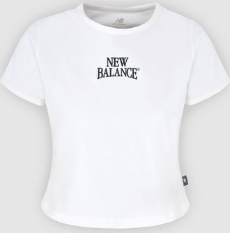 New Balance Tee-Shirt Linear Heritage Ringer