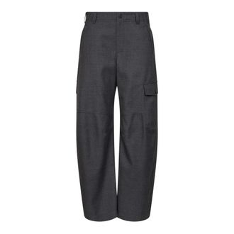 Brunello Cucinelli Wide Hosen - - Trousers - Damen - Grau - XS