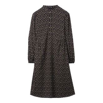 Luisa Cerano Elegantes Kleid mit einzigartigem Stoffdetail - - Dresses - Damen - Schwarzk - M