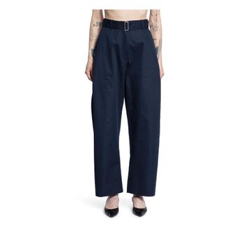 STUDIO NICHOLSON Femme, Pantalons, Bleu, Taille: 38 FR Doring Pant