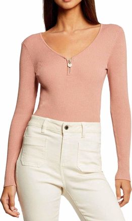 Morgan Damen-Sweater, Hautfarben, Medium