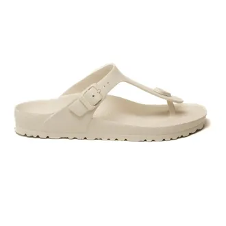 Birkenstock Femme, Chaussures, Blanc, Taille: 37 EU Gizeh EVA Regular Fit