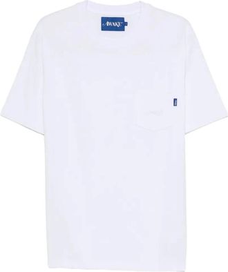 Awake NY Homme, Tops, Blanc, Taille: XL Pocket SS TEE