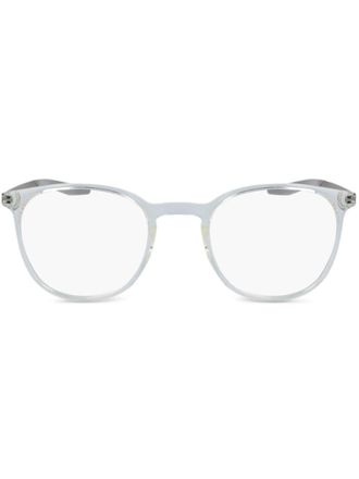 Nike lunettes de vue 7280 &agrave; monture ronde - Blanc