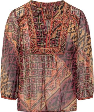 BA&SH Femme, Blouses et Chemises, Rouge, Taille: 40 FR Blouse Odetta
