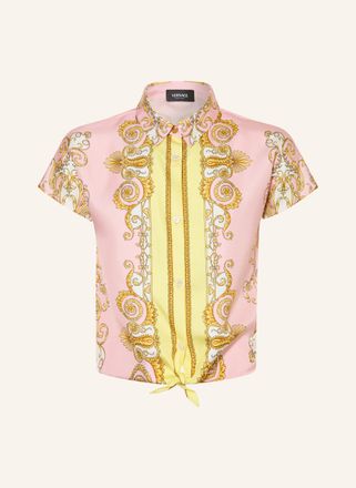 Versace Seidenbluse rosa