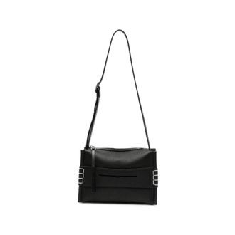 J.W.Anderson Loafer Small Schultertasche aus Leder - - Bags - Damen - Schwarzk - ONE SIZE