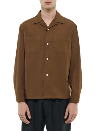 Fursac Chemise &agrave; col requin en viscose - Taille XL - Homme