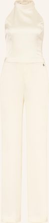 HUGO BOSS Hugo Satin-Jumpsuit Ketania weiss