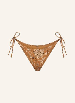 SKIMS Skims Triangel-Bikini-Hose Signature Swim braun