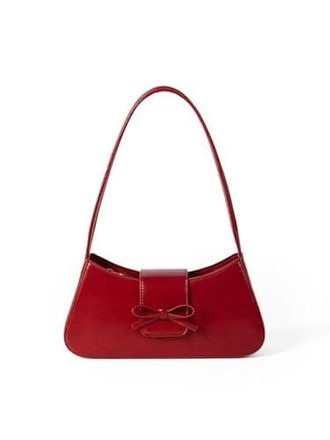 Generic Sac Hobo r&eacute;tro Y2K pour femme, taille moyenne, capacit&eacute; de 1,9 l, avec bandouli&egrave;re, sac &agrave; main en similicuir de couleur unie pour un usage quotidien, 