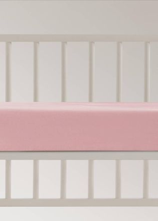 Mango Drap-housse berceau percale de coton violet clair/pastel - Home - 60x120x15cm - MANGO HOME