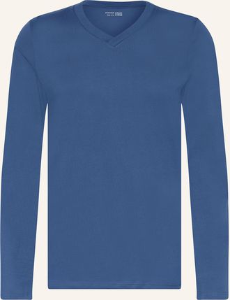 Schiesser Schlafshirt Mix+Relax blau