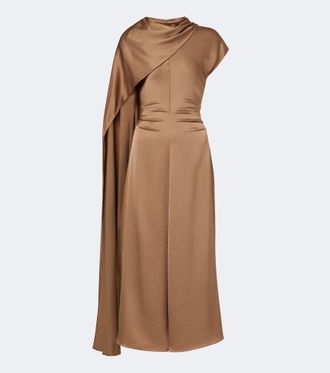 SIMKHAI Midikleid Jacka aus Satin