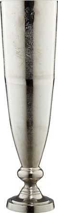 Ambia Home Vase, Nickel, Metall, konisch, 74 cm, zum Stellen, auch f&uuml;r frische Blumen geeignet, Dekoration, Vasen, Metallvasen