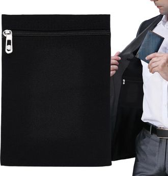 Generic Taschen F&uuml;r Kleidung - Eingen&auml;hte Rei&szlig;verschluss Tasche Mit Anti-Diebstahl Schutz, Diskretes Design | Ideal F&uuml;r Kleidungserweiterung Bei Jacke, Pullov
