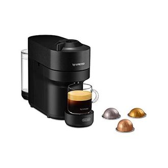 Nespresso DeLonghi ENV90.B Vertuo Pop, Kaffeekapselmaschine, 1350W, Liquorice Black