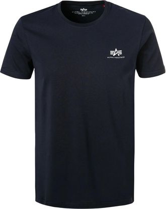 Alpha Industries Herren T-Shirt blau