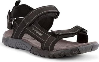 Trespass Alderley Homme sandales extérieur Randonnée bretelles réglables - noir - 45
