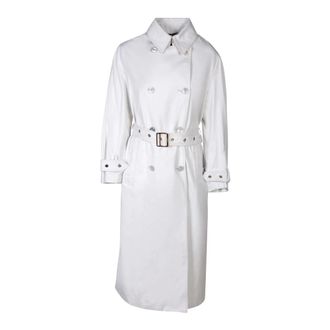 Moorer Eleganter Grauer Trenchcoat - - Coats - Damen - Grau - S