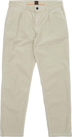 HUGO BOSS Homme, Pantalons, Beige, Taille: W30 Pantalon en velours &agrave; pinces