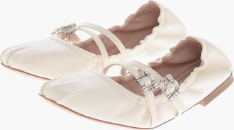 Roger Vivier Mary-Jane-Ballerinas MINI STRAP mit Schmuckschnallen Roger Vivier
