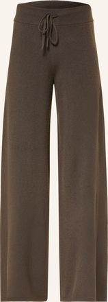 Lisa Yang Lisa Yang Strickhose Sofi Im Jogging-Stil Aus Cashmere braun