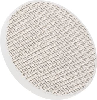 Pretyzoom Runde Quarz Honeycomb Lötplatte für DIY Schmuckherstellung Feuerfeste Hitzebeständige Schweißplatte zum Löten von Gold Silber Kupfer für Metallbearbei