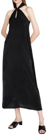 Sisley Sisley Womens 48PWLV043 Dress, Black 100, 38