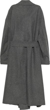 Emporio Armani Flannel Coat - Grey