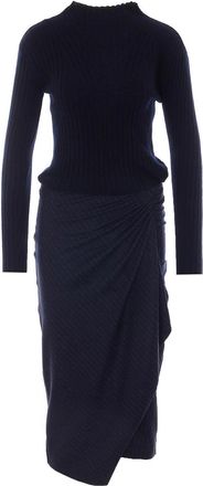 Pinko Rollkragenpullover - Blau