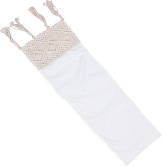 Angoily Sofa Armlehnen Organizer Tasche Handgefertigt Hängend mit Großer Kapazität für Fernbedienung Buch Smartphone Wohnzimmer Aufbewahrungstasche Platzspare