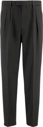 Boglioli Hose mit Bundfalten - Grau