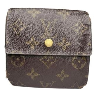 Louis Vuitton Portefeuille Retiro en cuir Pre-owned - Femme - Pre-owned - Brun - Taille: ONE Size
