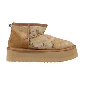 Alviero Martini 1A Classe Geo-Print Stiefeletten - - Shoes - Damen - Beige - 36 EU