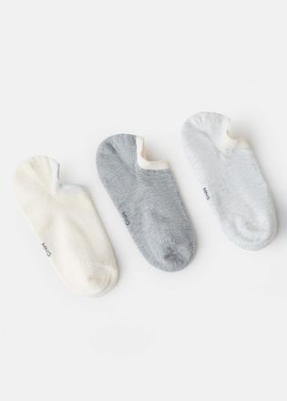 Mango Pack mit 3 Paar No-Show-Socken ecru - Herren - 40-42 - MANGO MAN