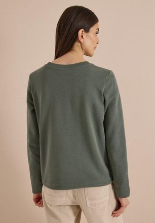 Cecil Sweatshirt mit Tunnelzug am Saum