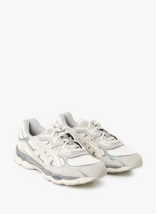 Asics Baskets compens&eacute;es en cuir m&eacute;lang&eacute;