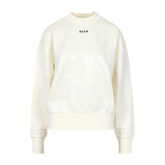 Msgm Msgm Sweaters - - Sweatshirts & Hoodies - Damen - Beige - XS