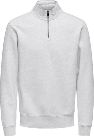 Only & Sons Onsceres Half Zip Sweat