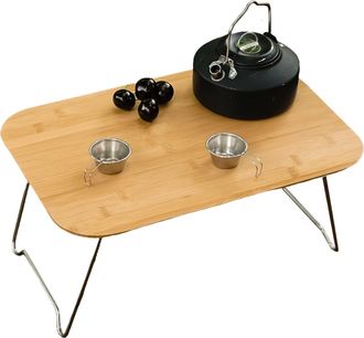 Generic Klapptisch, Camping, Tisch, klappbar, Zubeh&ouml;r f&uuml;r Camping, mobiler Schreibtisch, f&uuml;r Laptops, Schreiben, Reisen, Picknick, Balkon, Auto, Haus, Garten,