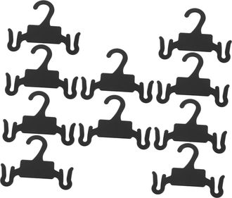 BESTOYARD 10er Set Multifunktionale Schuhhaken Zum Trocknen Und Aufhängen Von Hausschuhen Sandalen Baumwollschuhen, Werkzeugfreie Montage, Platzsparend Für Zuha