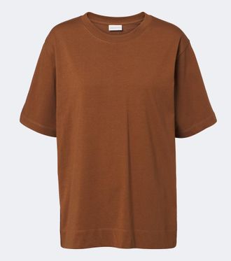 Dries Van Noten T-Shirt aus Baumwoll-Jersey
