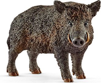 Generic Realistische Eberspielzeug - Wildtierfiguren, Farmtiere Set | Wildschweinermodell Spielzeug, Bildungswildtiermodell, Sammlerwaldfiguren, Tierspielzeug