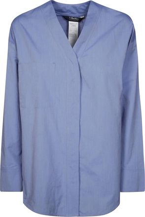 Max Mara Damen, Blusen & Hemden, Blau, XSGröße