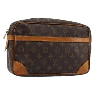Louis Vuitton Pre-owned Monogram Clutch Bag - - Pre-owned - Damen - Braun - ONE SIZE