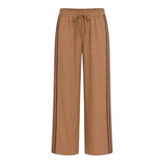 2-Biz Weite Hosen - - Trousers - Damen - Braun - S