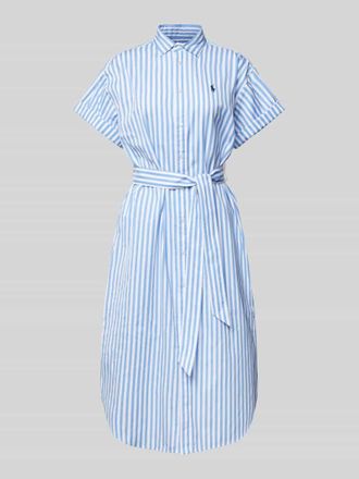 Polo Ralph Lauren Hemdblusenkleid in Midil&auml;nge
